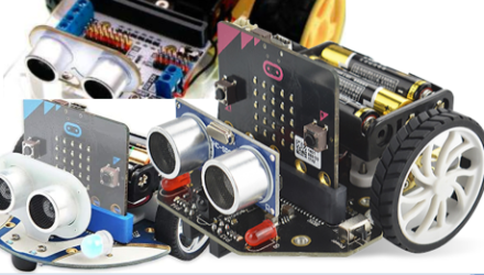 Microbit + car | Librería CATEDU